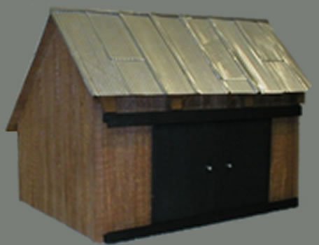 CORRUGATED ROOFING 12 pc. set // Craft Projects/Model Railroad Buildings/Miniatures, Bird Houses,& Dioramas