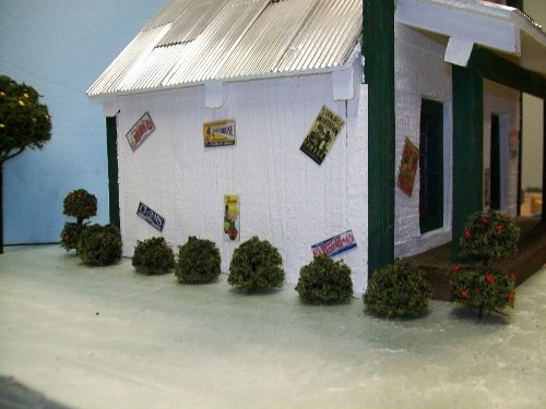 CORRUGATED ROOFING 12 pc. set // Craft Projects/Model Railroad Buildings/Miniatures, Bird Houses,& Dioramas