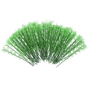 nuolux 100pcs model bamboo trees 1:75 12cm plastic bamboo trees model train scenery landscape scale