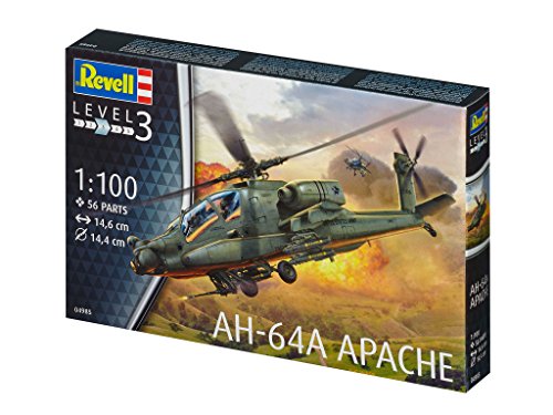 Revell Germany 04985 Apache 100 Helicopter Model Kit Model Kit