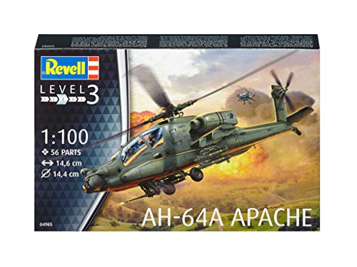 Revell Germany 04985 Apache 100 Helicopter Model Kit Model Kit