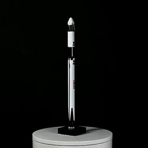 SpaceX Falcon 9 Crew Dragon Rocket Model Spacecraft Decoration Desktop Office Art Ornaments