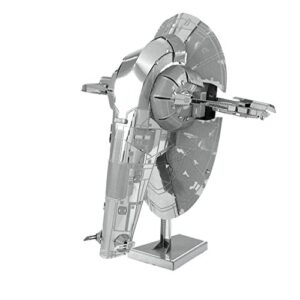 metal earth star wars boba fett’s starship 3d metal model kit fascinations