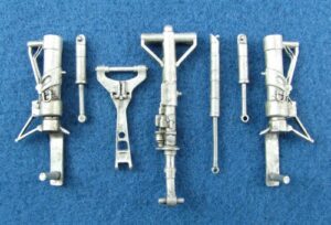 f-4 phantom ii metal landing gear for revell (1/32 model kit accessory)