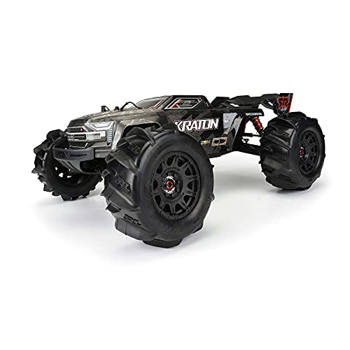 Pro-line Racing 1/8 Dumont F/R 3.8" MT Tires Mounted 17mm Blk Raid 2 PRO1019210