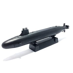 4D 1:700 Scale USS Virginia Class Submarine SSN-774 Battleship US Navy No.07 Miniature Toy Figure Model Kit