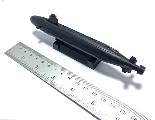 4D 1:700 Scale USS Virginia Class Submarine SSN-774 Battleship US Navy No.07 Miniature Toy Figure Model Kit