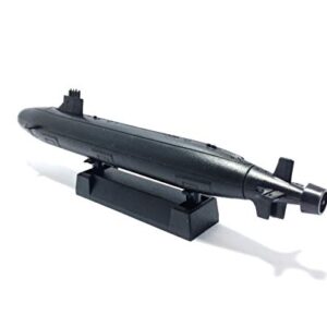 4D 1:700 Scale USS Virginia Class Submarine SSN-774 Battleship US Navy No.07 Miniature Toy Figure Model Kit