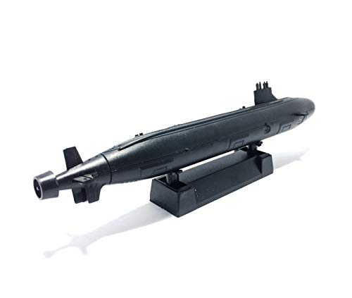 4D 1:700 Scale USS Virginia Class Submarine SSN-774 Battleship US Navy No.07 Miniature Toy Figure Model Kit