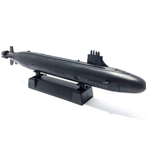 4D 1:700 Scale USS Virginia Class Submarine SSN-774 Battleship US Navy No.07 Miniature Toy Figure Model Kit