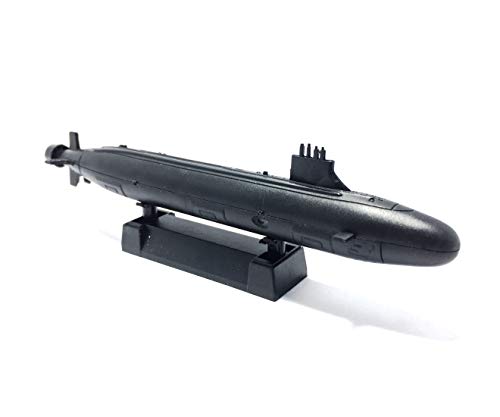 4D 1:700 Scale USS Virginia Class Submarine SSN-774 Battleship US Navy No.07 Miniature Toy Figure Model Kit