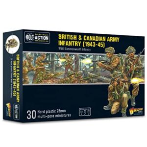 Warlord Games British & Canadian Army Infantry (1943-45)