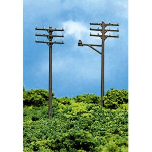 atlas model 2801 telephone poles (12) n