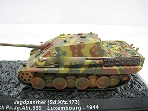 FloZ WWII German JAGDPANTHER SD.KFZ.173 1/72 DIECAST Model Finished Tank