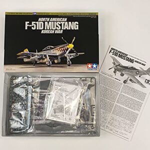 TAMIYA America, Inc 1/72 F51 Mustang Korean War, TAM60754