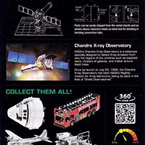 Fascinations Metal Earth Chandra X-Ray Observatory 3D Metal Model Kit