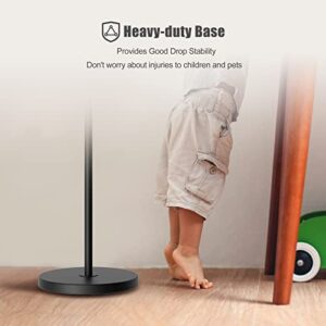 Homuserr Floor Lamp, 2-in-1 LED Floor Lamp & Desk Lamp with Stepless Dimming & 4 Color Temperatures, 12W LED Standing Lamp with 2 Timing Modes, Eye-Caring, Touch Control for Living Room Bedroom Office