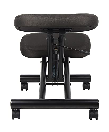 Boss Office Products Ergonomic Kneeling Stool in Black