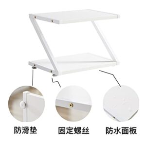 Desktop Printer Stand - Desktop Shelf with Anti - Skid Pads,Multifunction Printer Copier Scanner Shelf Stand，Printer Stand for Desk,Printer Desk