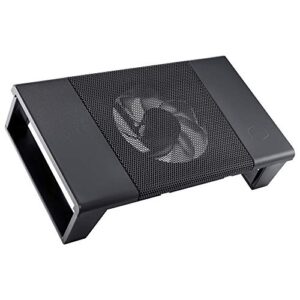 cooler master notepal connect stand network devices cooling solution, metal mesh, sickleflow 120 reverse edition fan, and usb connectivity