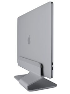 rain design 10038 mtower vertical laptop stand – space gray