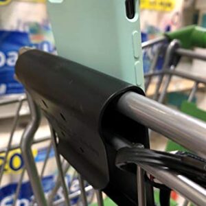 Cart Phone Caddy - Smartphone Holder for Shopping Cart - Safely Secures Cell Phone While you Shop