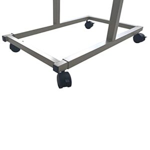 Landrol Rolling Stand Wheels Mobile Vertical Plan Center Blueprint Storage File Rack Height & Leight Adjustable