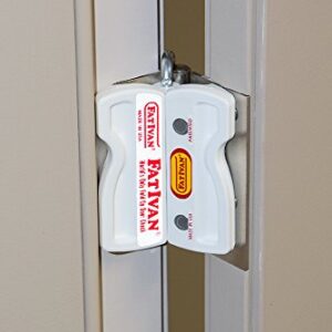 The Original Fat Ivan Fold Up Doorstop with Magnet - White