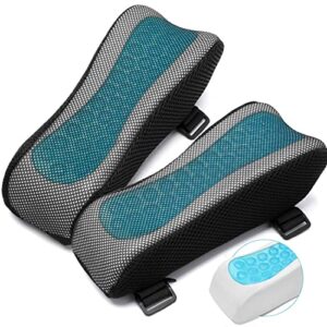 office chair arm pads covers-ergonomic armrest for desk and chair office chair armrest covers, office chair arm pads for elbows and forearms, office chair cushion for gaming accessories