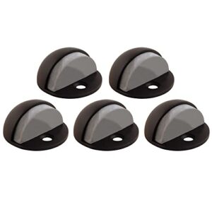 design house 181891 dome door stop, 5-pack, oil rubbed bronze