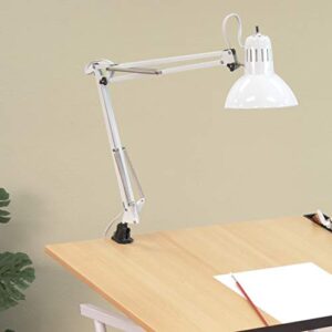 Studio Designs Swing Arm Lamp, 13-watt, White