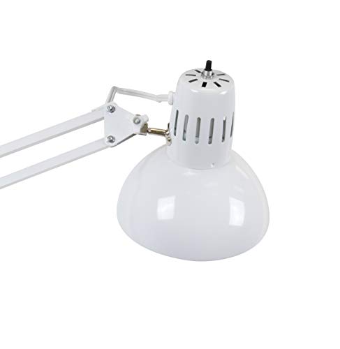 Studio Designs Swing Arm Lamp, 13-watt, White