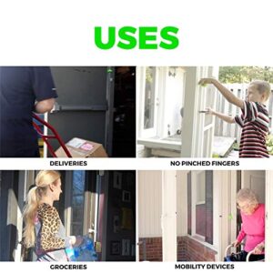 Ez Go Doorstop Wedge: The Innovative “Push and Go” Feature Makes Going in and Out of Self-Closing Doors Easier and Safer