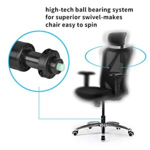 Duramont Office Chair Gas Lift Cylinder Replacement - Universal Size Fit All - Heavy Duty - Includes Removal Tool, Instructions & Gloves