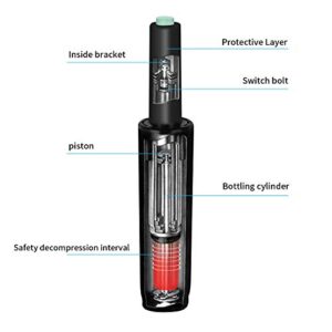 Duramont Office Chair Gas Lift Cylinder Replacement - Universal Size Fit All - Heavy Duty - Includes Removal Tool, Instructions & Gloves