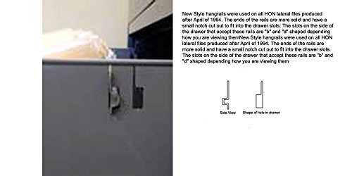 HON Lateral File Bars for a 36" Wide Cabinet 2 Per Set