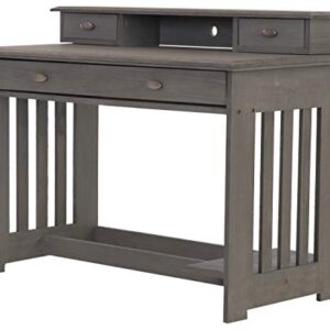 Discovery World Furniture Charcoal Desk, Hutch & Chair