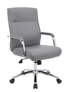 boss office products chairs executive seating, grey