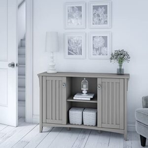 Bush Furniture Salinas Lateral File Cabinet in Cape Cod Gray