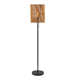 adesso 4198-12 cabana floor lamp, bronze