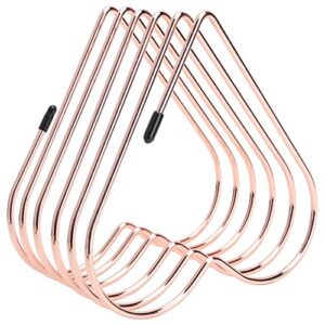 magazine holder, heart shaped file holder book rack, desktop file sorter magazine organize letter storage for document folder(rose gold)