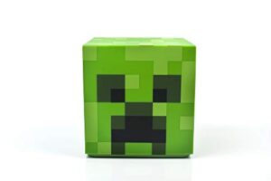 minecraft creeper led mood light creeper lamp mood lighting battery powered | collectible mood lamp | green mood light led creeper | 5 inches tall