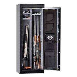 RAYMACE Gun Safe Door Panel Organizer 10.6W*43.5H，Adjustable Width to 13 Inch, Pistols and Documents Storage Solution