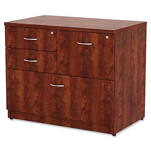 Lorell Prominence Lateral File, Cherry Laminate Top