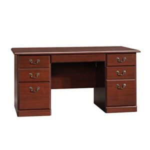 sauder heritage hill computer desk, classic cherry finish