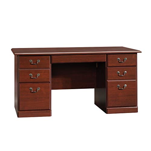 Sauder Heritage Hill Computer Desk, Classic Cherry finish