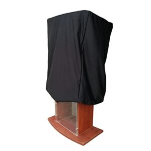 FixtureDisplays® Podium Protective Cover Pulpit Cover Lectern Cover 33"W x 48"H x 24"D 1803-9-2D