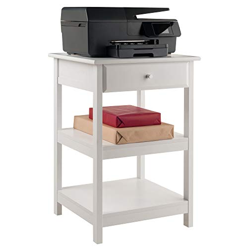 Winsome Delta Printer Stand White Home Office