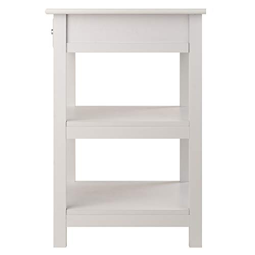 Winsome Delta Printer Stand White Home Office