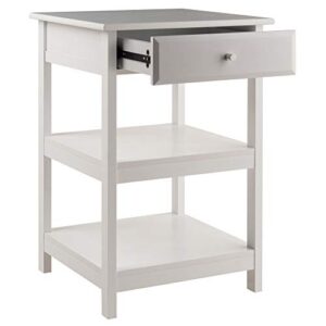 Winsome Delta Printer Stand White Home Office